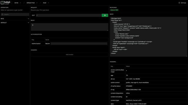 Hubql - API collaboration platform